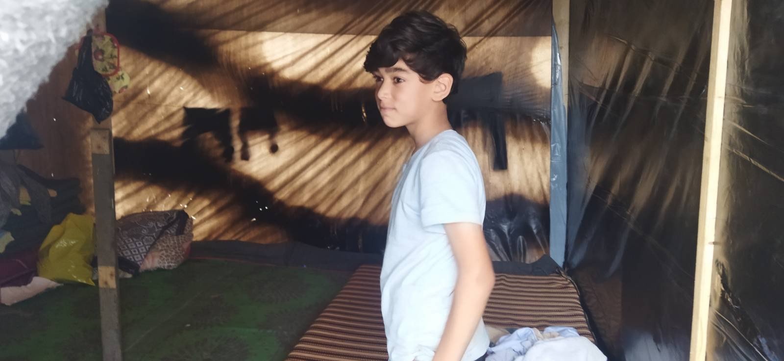 « Je veux que notre maison ait des murs ». Un enfant palestinien et sa ...